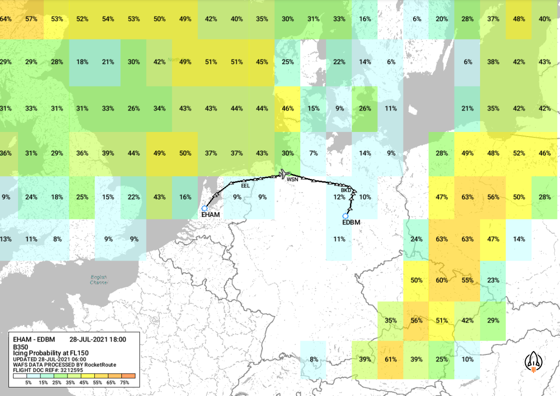Flying in Icing Conditions and Useful Flight Planning Icing Reports